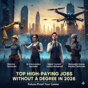50 Top High-Paying Jobs Without a Degree in (2026) That Surprise