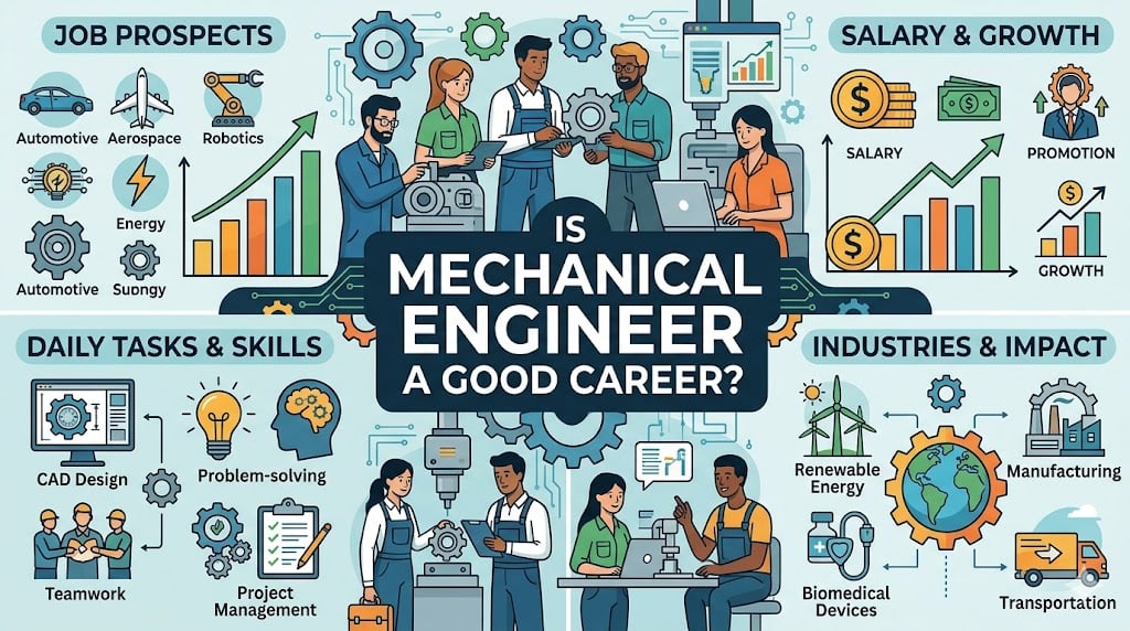 Is a Mechanical Engineer a Good Career in 2026? - Apollo Technical LLC